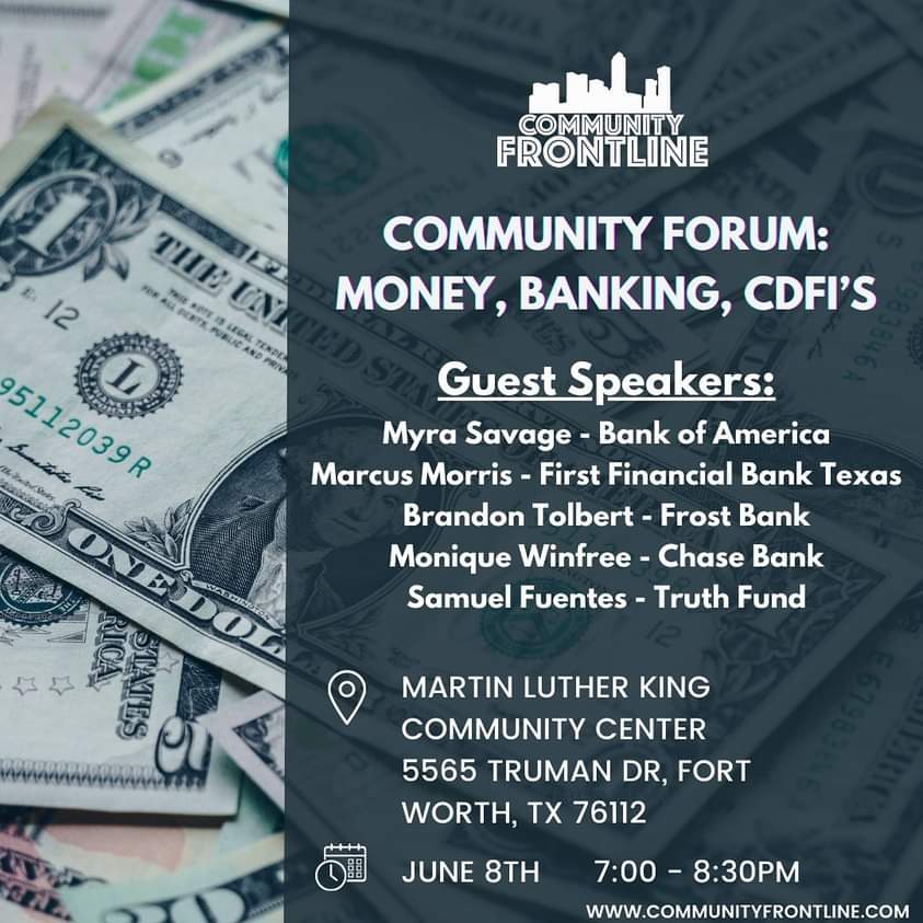 Money, Banking & CDFI's | Community Frontline